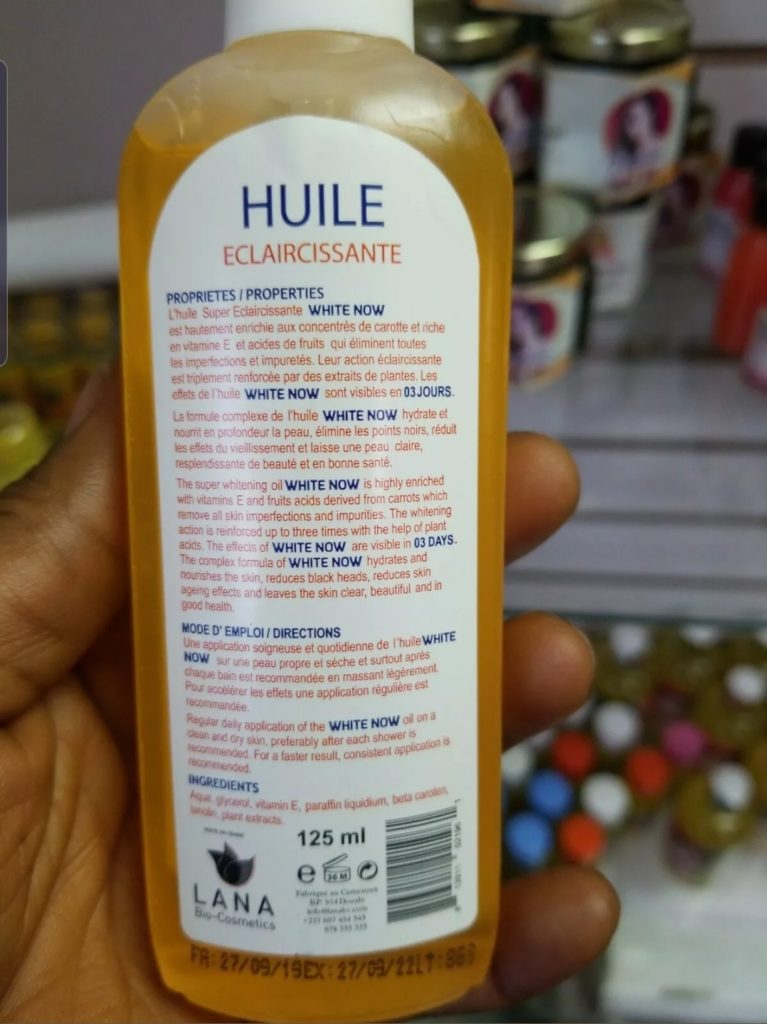 Huile Eclaircissante White Now Lightening Super Rapid Oil 125ml – KM ...