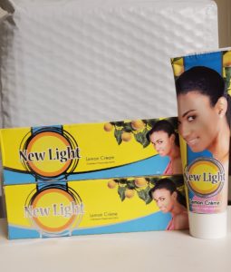 1x NEW LIGHT LEMON LIGHTENING BODY CREAM 47G. ORIGINAL – KM Boutiques