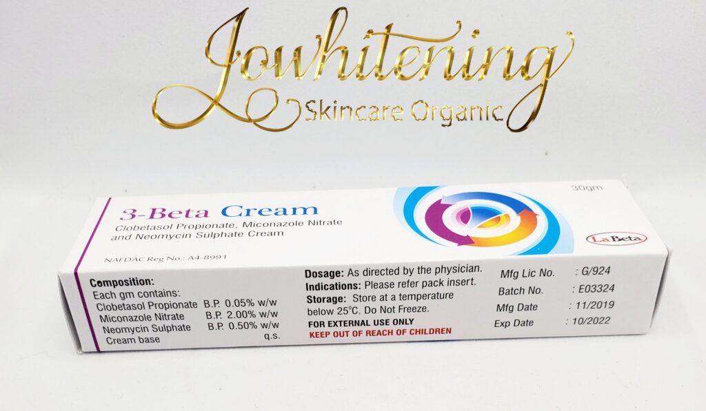 3-Beta Cream Tube – KM Boutiques