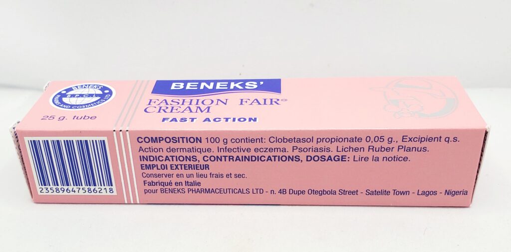 Beneks Fashion Fair Cream 25g Fast Action – KM Boutiques