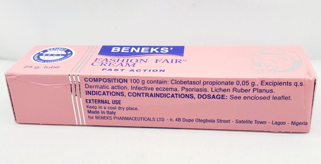 Beneks Fashion Fair Cream 25g Fast Action – KM Boutiques