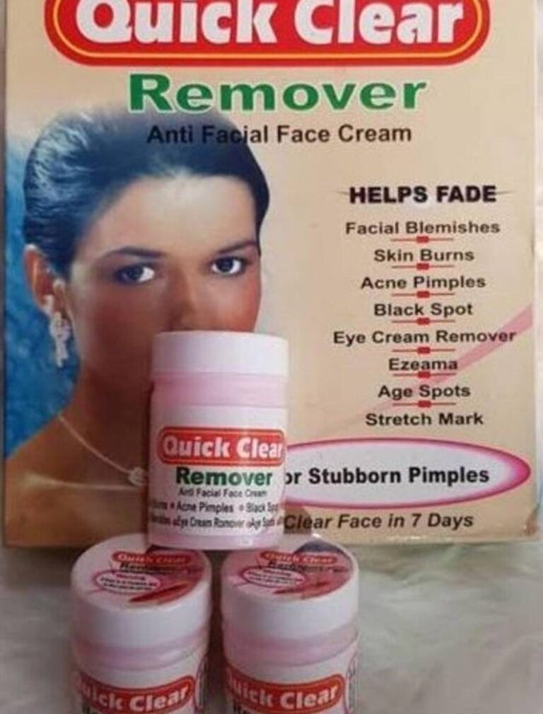 1 PC Quick Clear remover face cream.Anti aging,anti pimples. – KM Boutiques