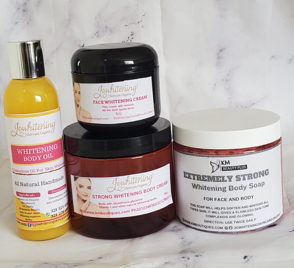 Super whitening body cream. – KM Boutiques