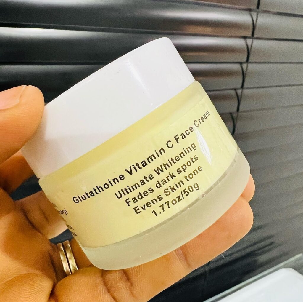 Glutathione Vitamin C Face Cream Ultimate Whitening Faces Dark Spots ...