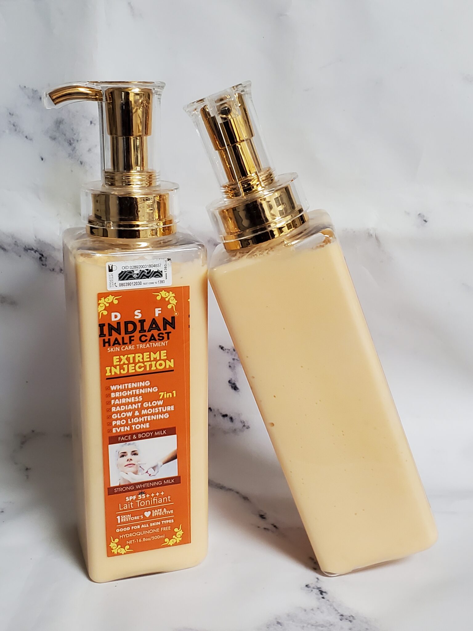 Indian halfcast extreme injection body lotion 500ml. – KM Boutiques