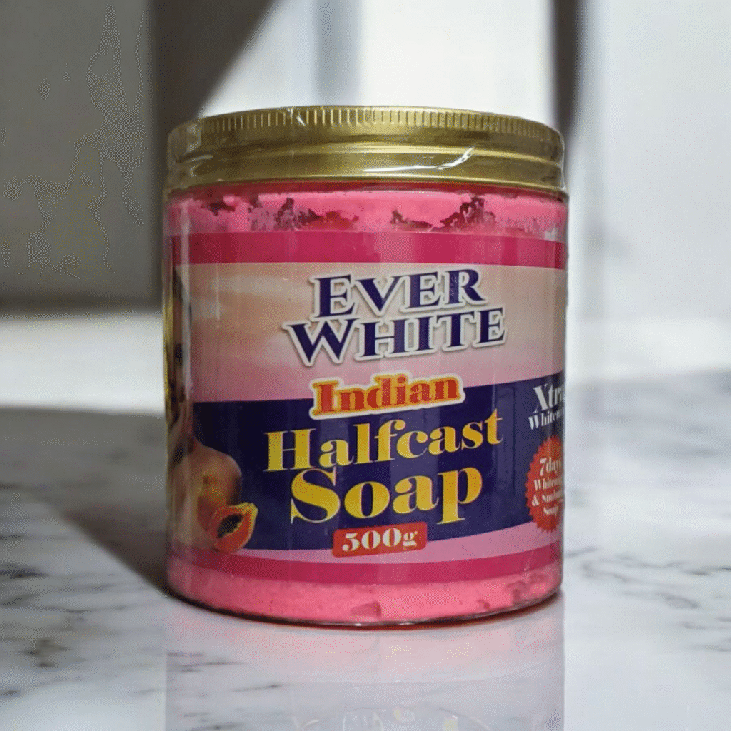 EVER WHITE INDIAN HALFCAST XTRA WHITENING SOAP 500G. – KM Boutiques